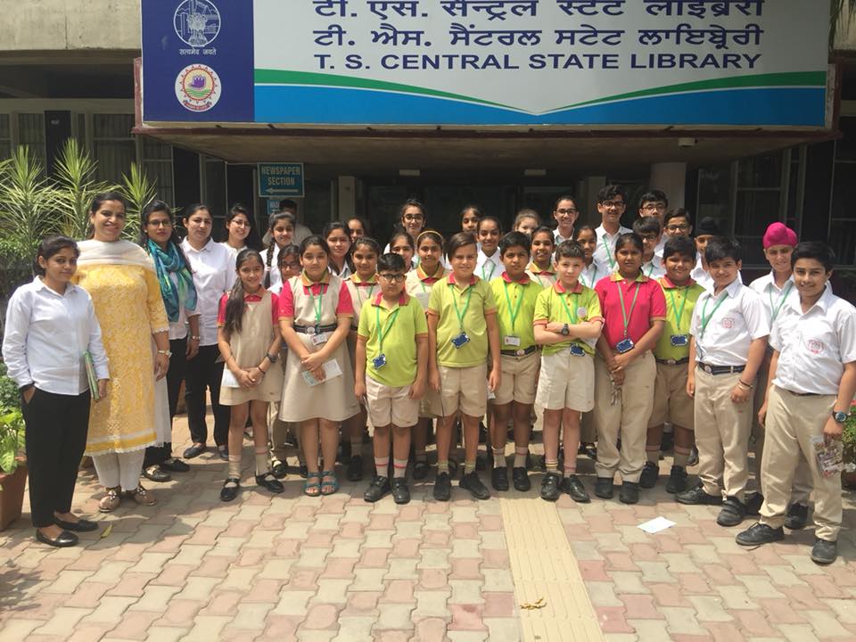 Students of classes 5 to 10 of First Step School Chandigarh visited the ...