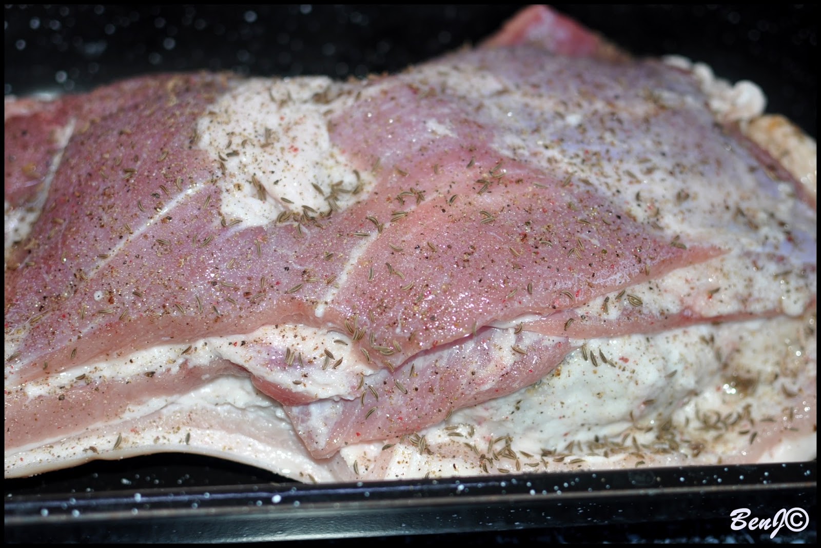 s varechou v ruke: plnený pečený bôčik