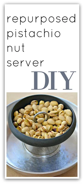 Repurposed Pistachio Nut Bowl