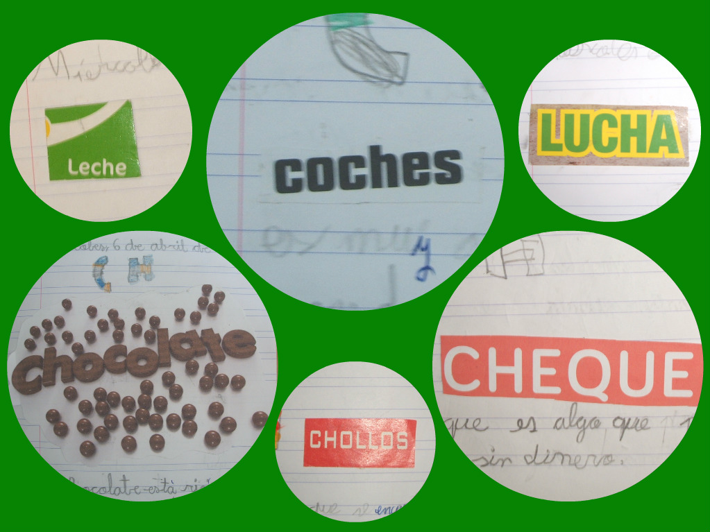 El bagul de les lletres: DEFINIMOS PALABRAS CON CH