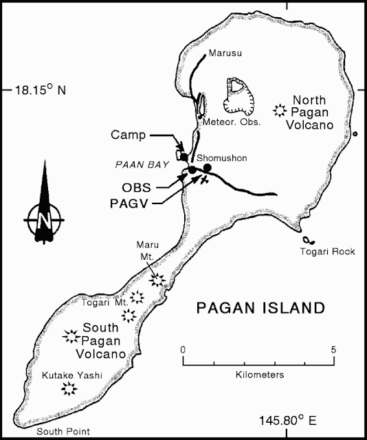 Sciency Thoughts: Eruption on Pagan Island.