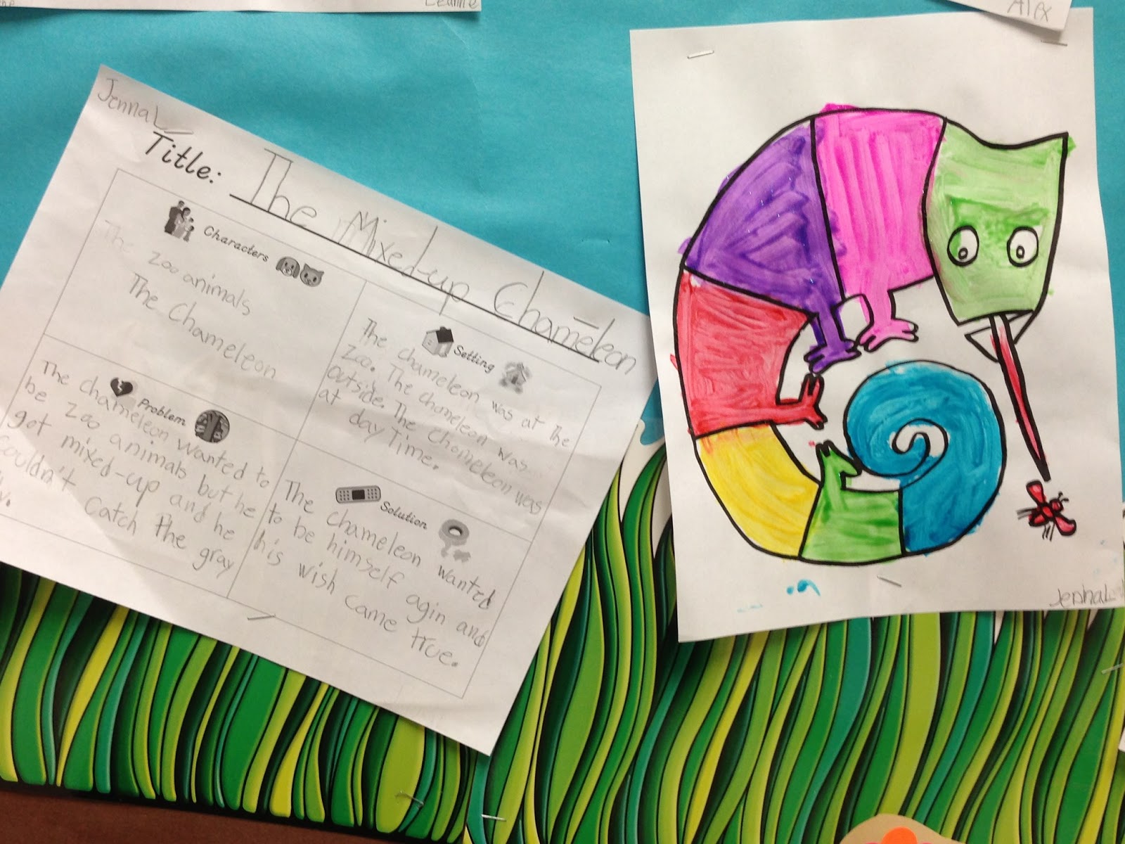 Bishop's Blackboard: An Elementary Education Blog: The Mixed Up Chameleon