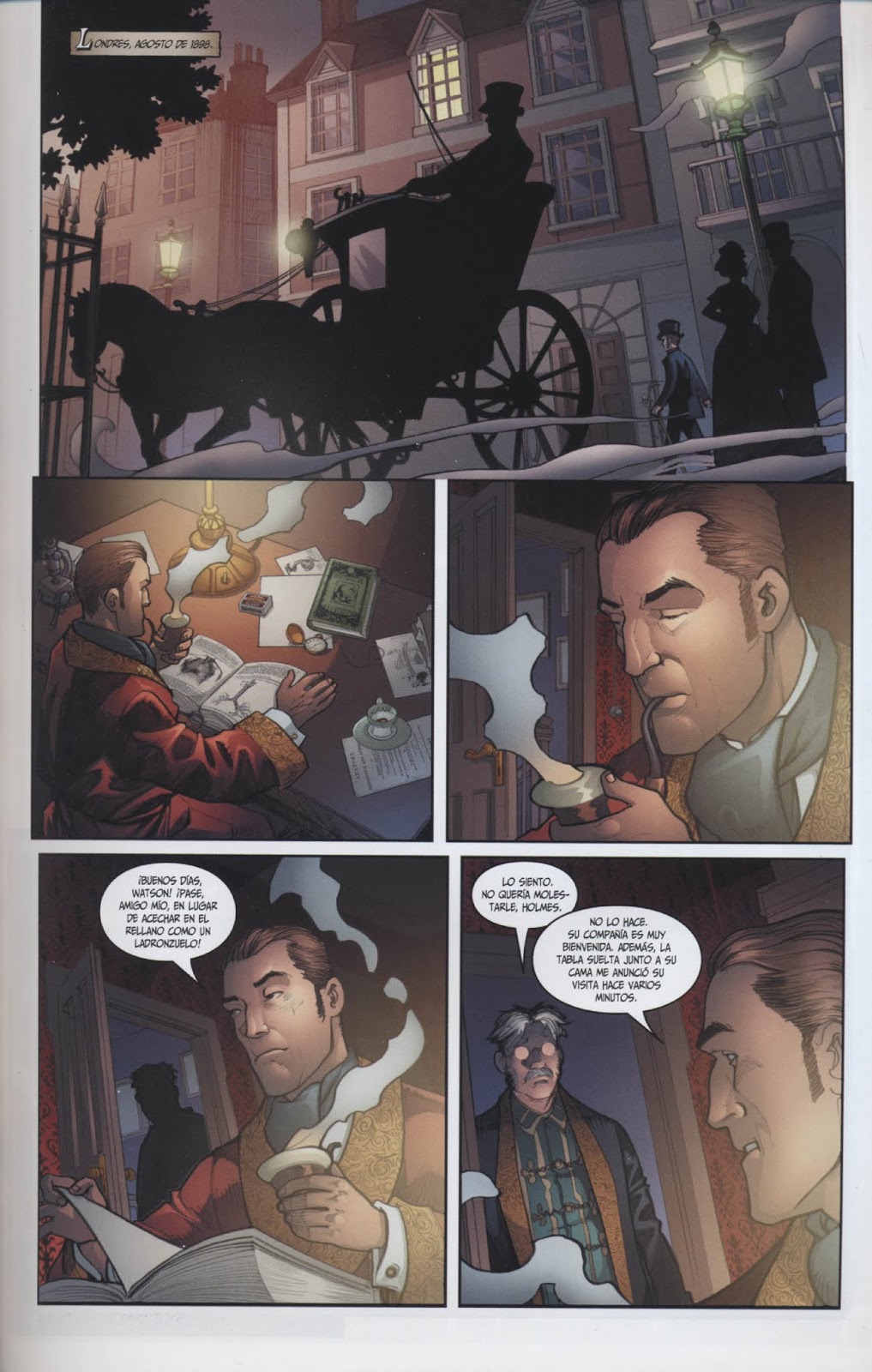 Galicia Comic: Victorian Undead 1 - Sherlock Holmes vs Zombis