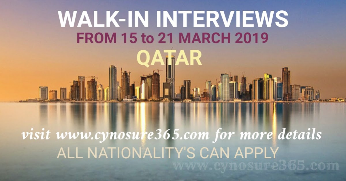 WALK-IN INTERVIEWS AND NEWS PAPER JOB CLASSIFIEDS MARCH 2019 - CYNOSURE365