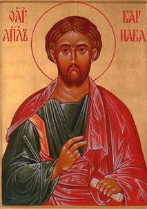 Memorial of Saint Barnabas, Apostle