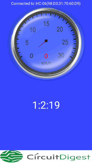 DIY Speedometer using Arduino and Processing Android App - Internet of Things