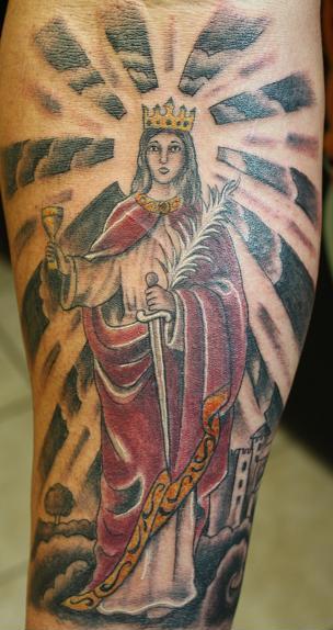 St Barbara Tattoos