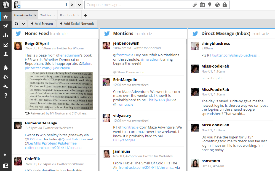 From Tracie: How To Use Hootsuite To Manage Social Media