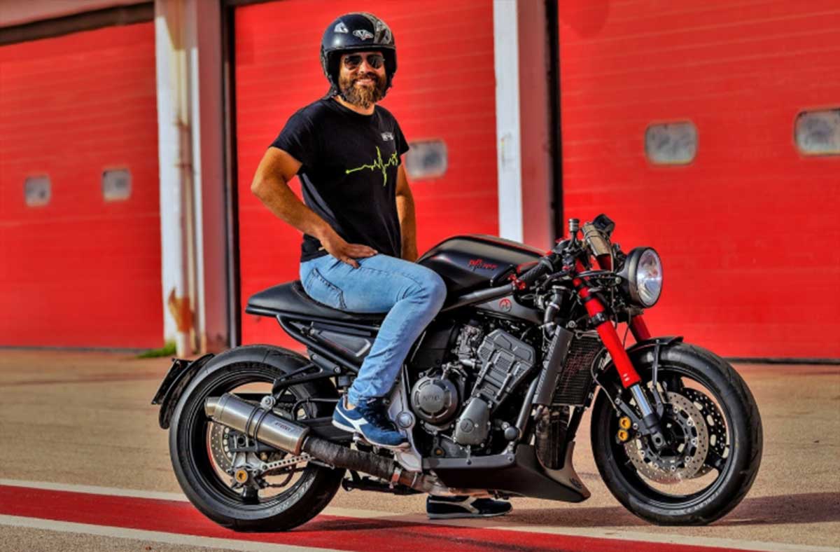 Yamaha FZ1 Fazer Cafe Racer Mod By Hangar 73 - Yamaha Old Bikes List