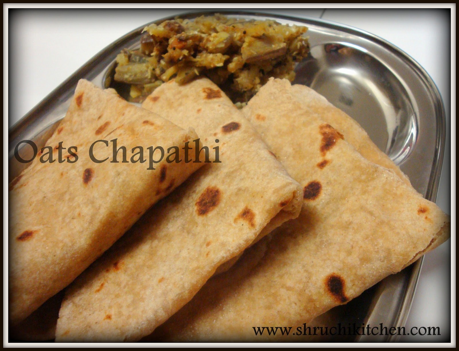 Shruchi Kitchen: Palak Chapathi