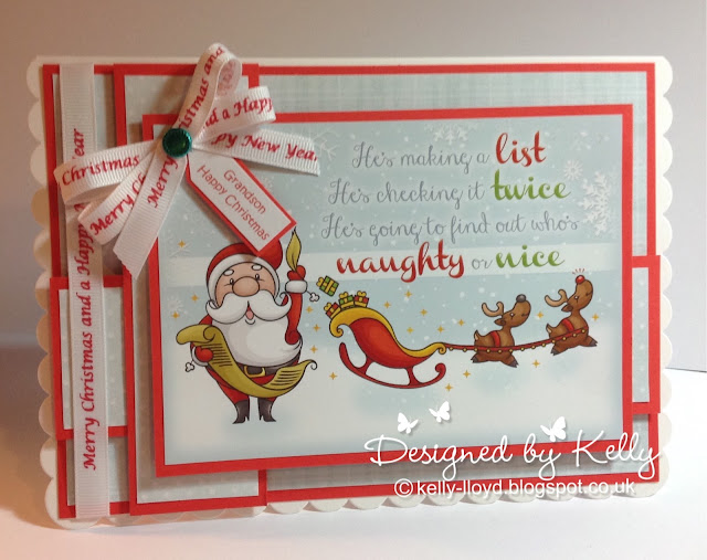 Kelly's Cards: Mini Santas