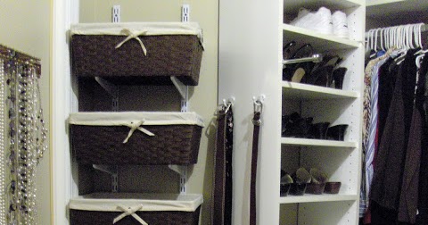 diy Design Fanatic: Add Space To Your Master Closet