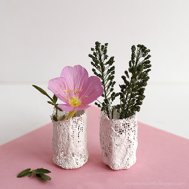 Plaster vase - Journey into Creativity