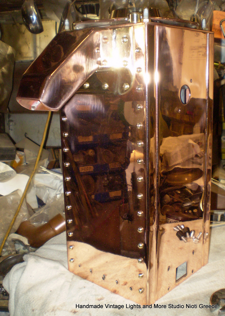 STUDIO NIOTIS: Handmade Copper Coffee Grinder with bronze elements ...