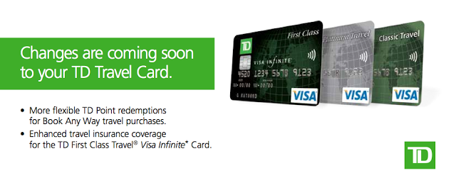 TD Travel Visa cardholders in Quebec may win a reprieve from the 2015 ...