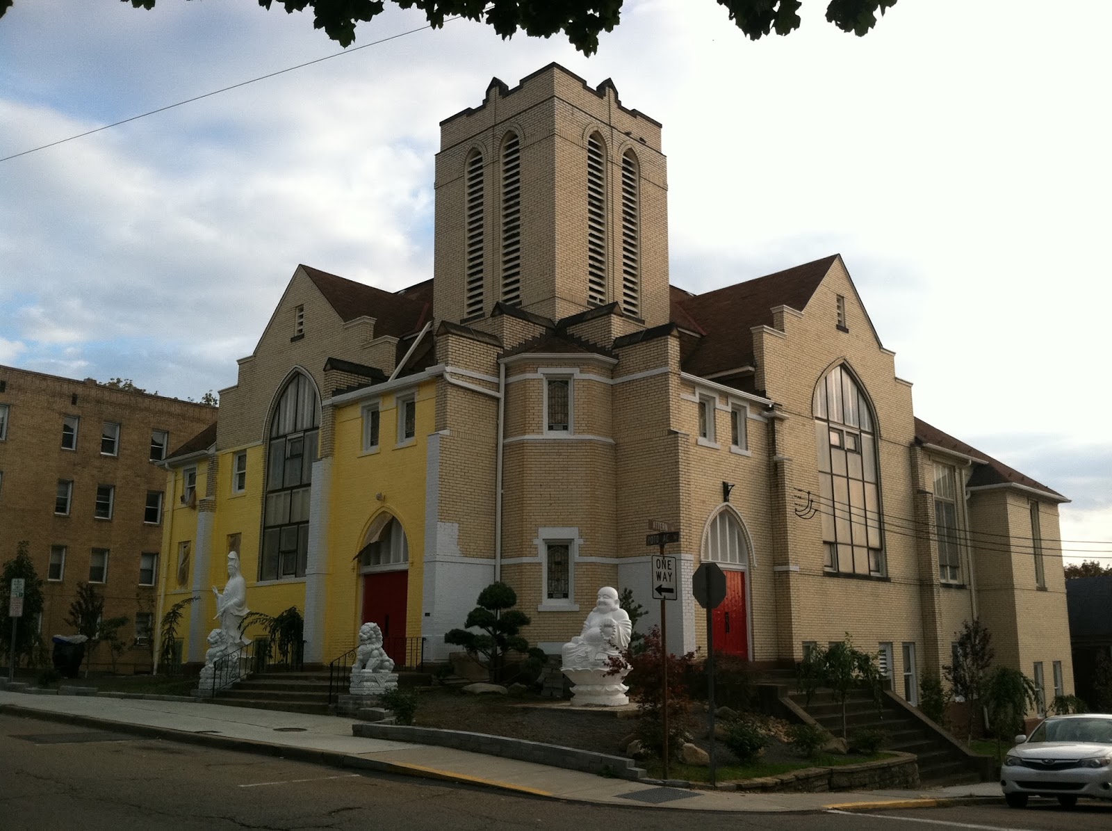 Snow and Jaggers: A Buddhist Temple in Dormont