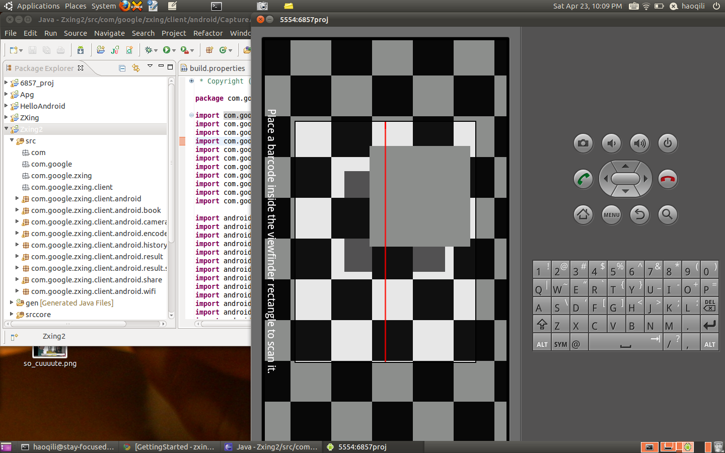 I'm Curious ...: ZXing