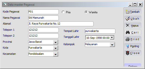 SIMRS Software: Desain Form Input