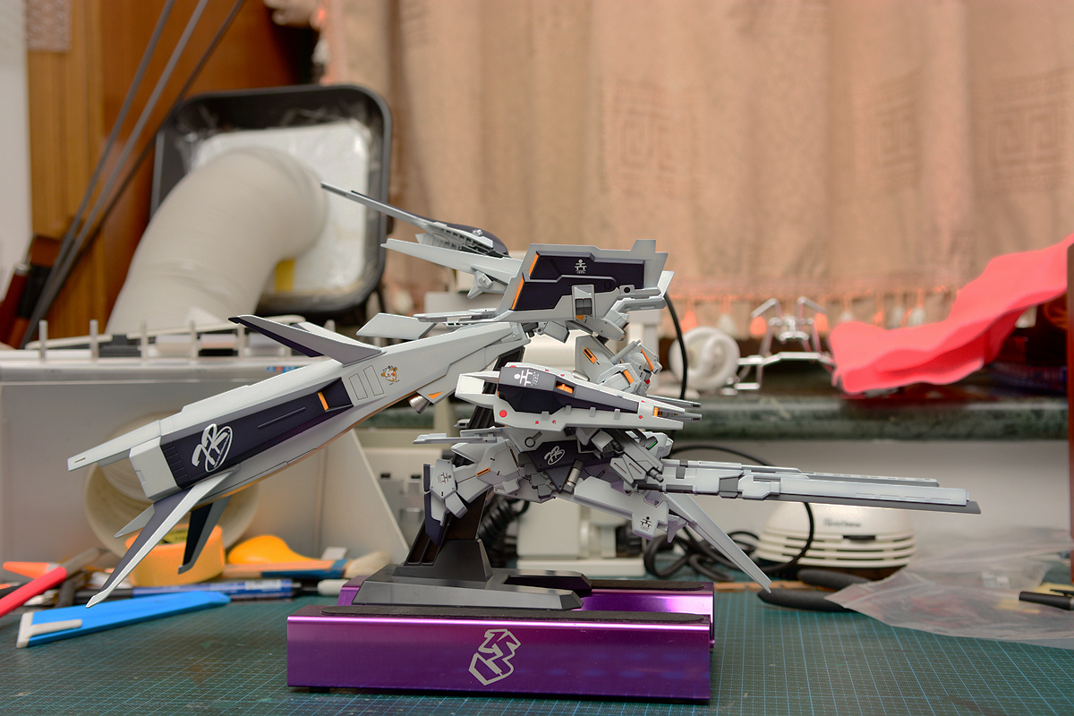 Custom Build: 1/144 RX-121-1+FF-X29A Gundam TR-1 (Hazel-Rah) Second ...