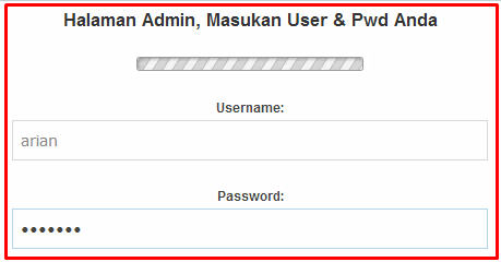 Arian-Cyber ::..: Membuat Halaman Login dengan PHP Ajax jQuery