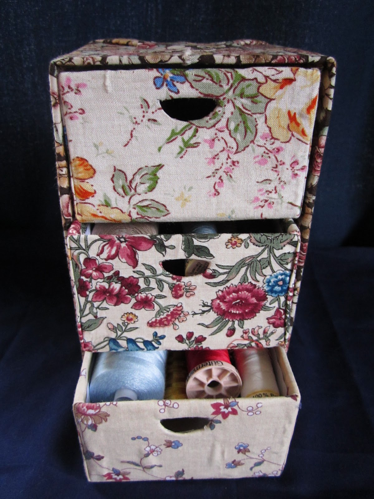 I Just Like to Make Stuff: Mini Cardboard Drawers