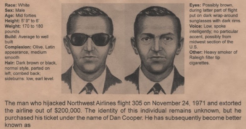 El misterio sin resolver de D.B. Cooper