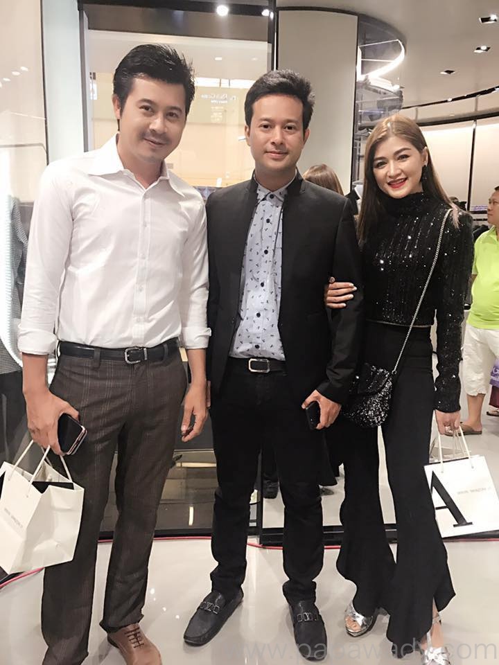 Nay Toe , Pyay Ti Oo , Nine Nine and Eaindra Kyaw Zin At Armani Fashion ...