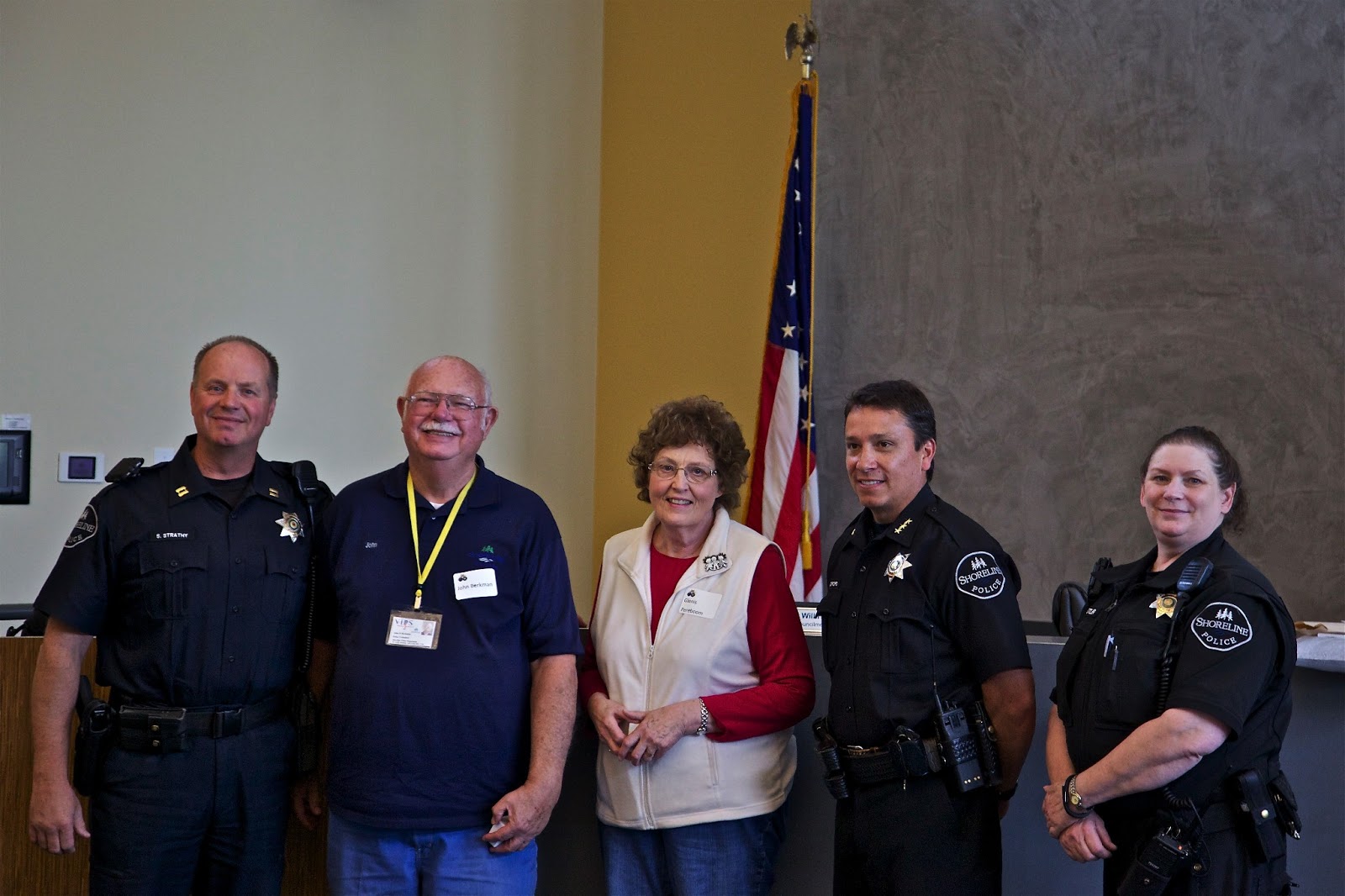 Shoreline Area News: Volunteers honored by Shoreline Police