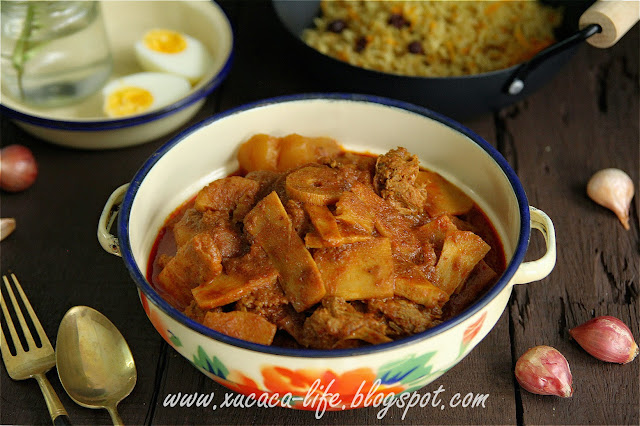 Butter . Flour & Me 爱的心灵之约: Nasi Beriani / 竹笋素咖哩