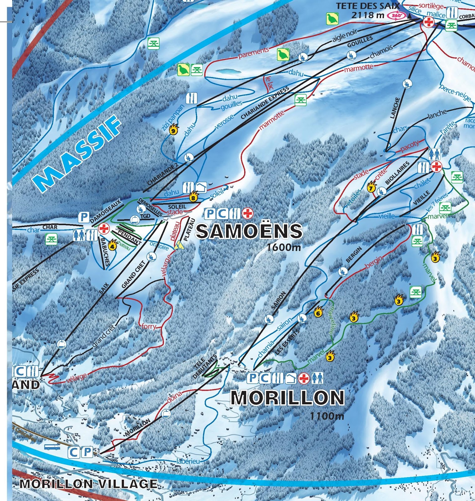 World Ski Resort: Morillon