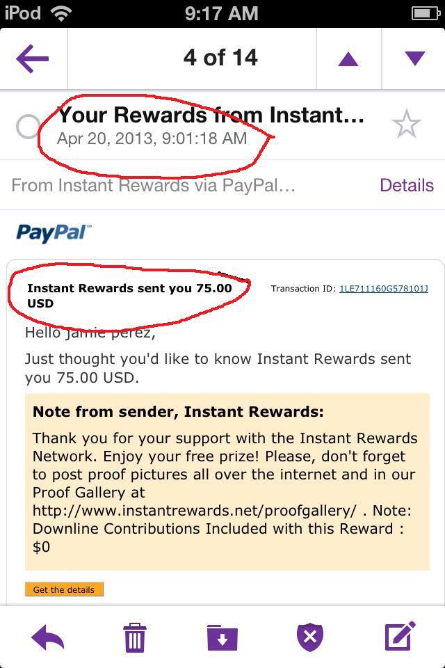 Earn Money Online Workin From Home : My Proof Payments PAYPAL