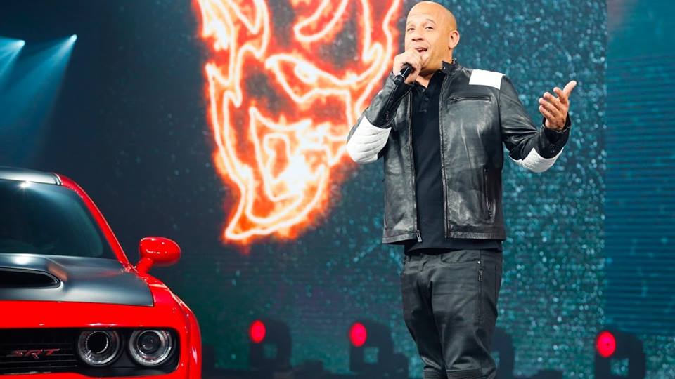 MUSCLE CAR COLLECTION : Vin Diesel Advertisement 2018 Dodge Demon