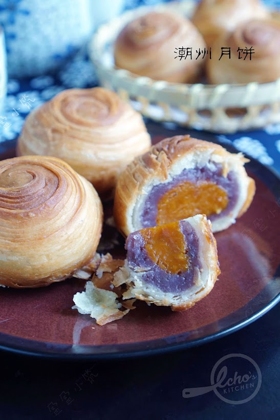 A taste of memories -- Echo's Kitchen: Teochew Mooncake (With Yam and ...