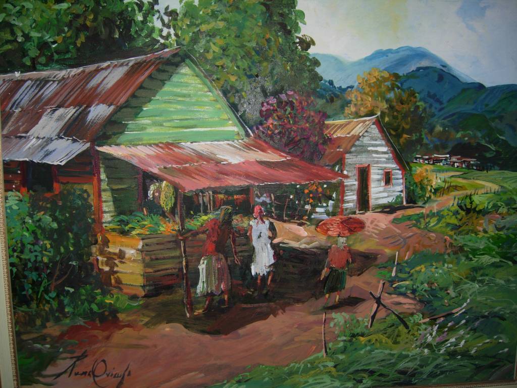 Pescando Luces y Sombras:: Pintura Dominicana VII: El Campo