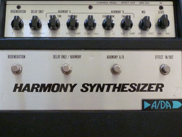 MATRIXSYNTH: SUPER RARE ADA HARMONY SYNTHESIZER EFFECT PEDAL