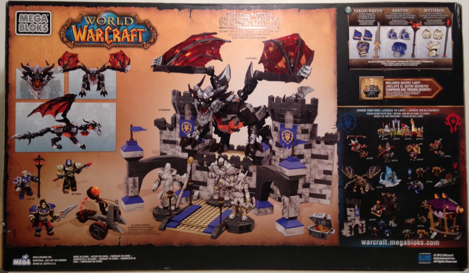 Figured Out: Mega Blocks World of Warcraft: Deathwing's Stormwing Assault