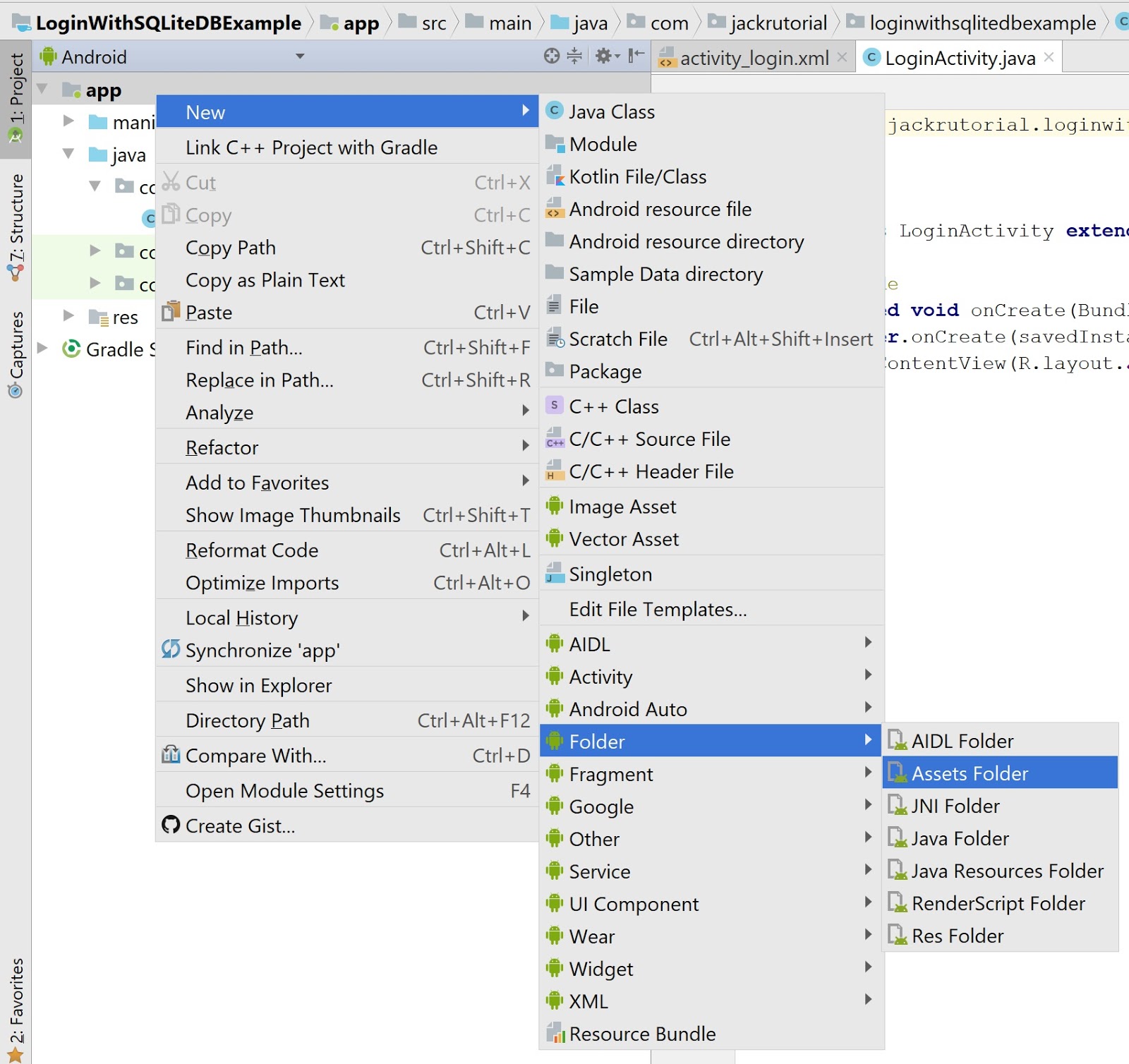 Android Login With Sqlite Database Tutorial Learning To