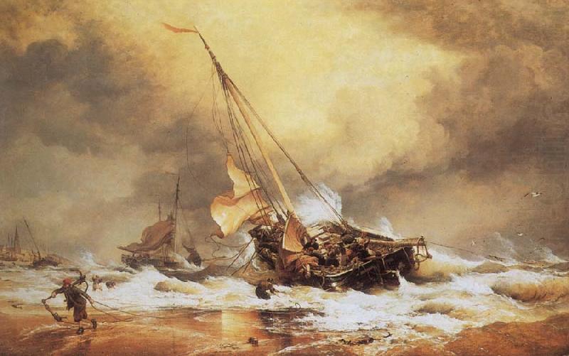 Viático de Vagamundo: Coastal scenes by Edward William Cooke