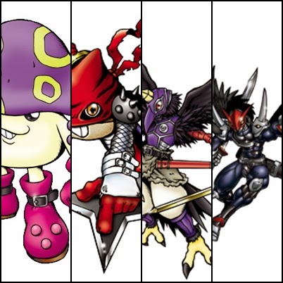Mushroomon Line Ninjamon ~ MEU×DIGIMON