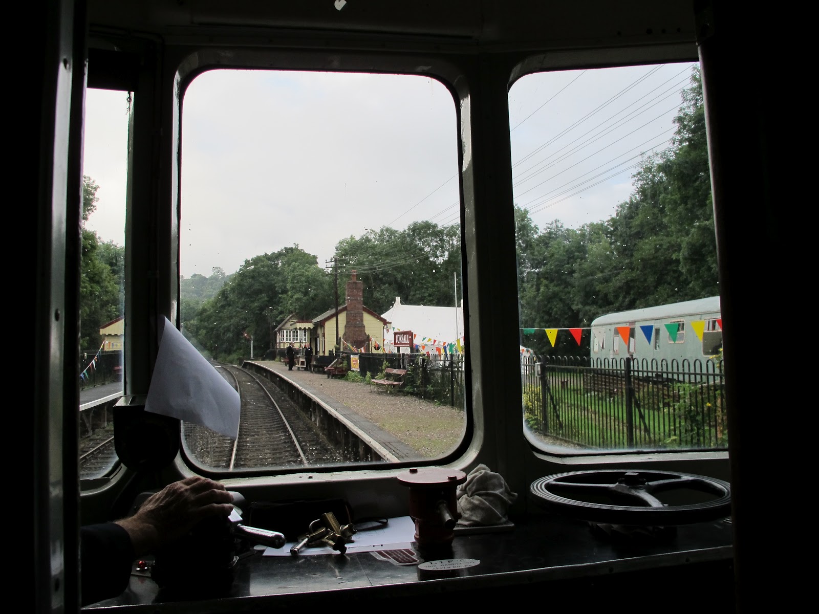 Vince's World: First training day in Consall Box