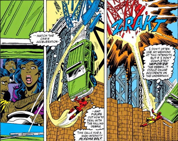 The Peerless Power of Comics!: Dashing Through The Debris Particulate...