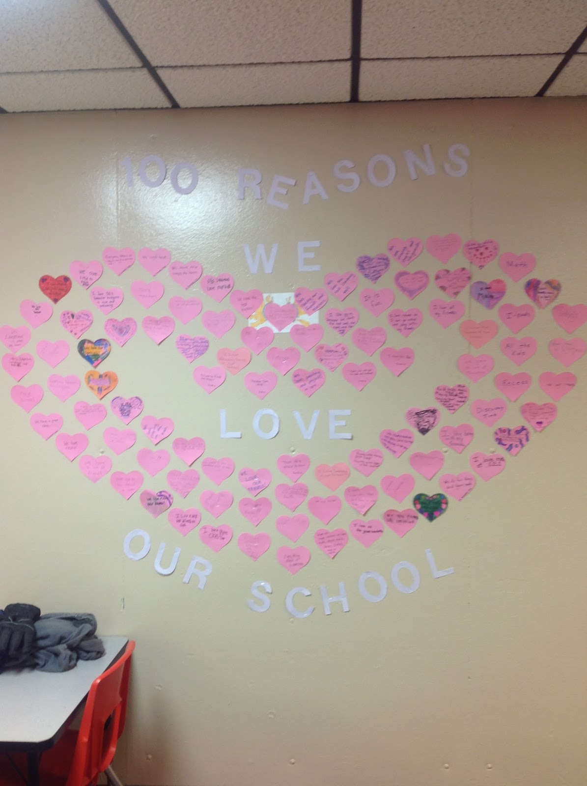Mrs. Smith's classroom blog: 100 Reasons