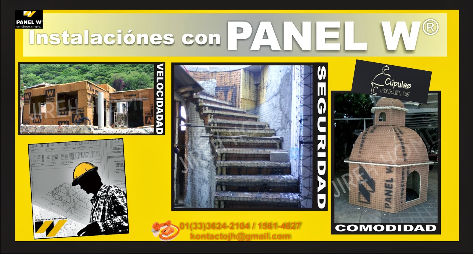 Tablaroca y Construcción Jireh Home: Panel W® Venta e Instalación