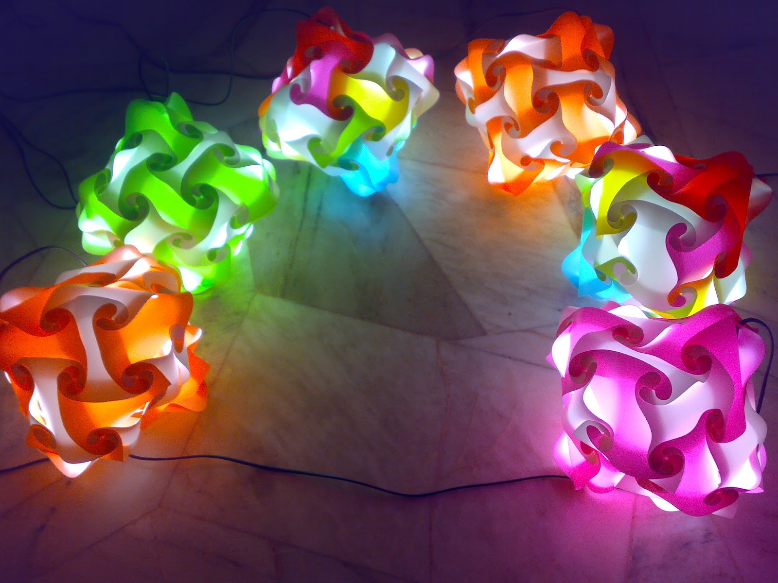 VLightDeco IQ Light Puzzle Pendant Jigsaw Lamp Styles: IQ Light Jigsaw ...