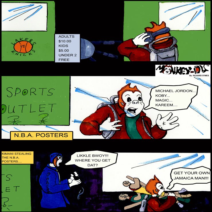 richiedemus: monkey-du comic strip