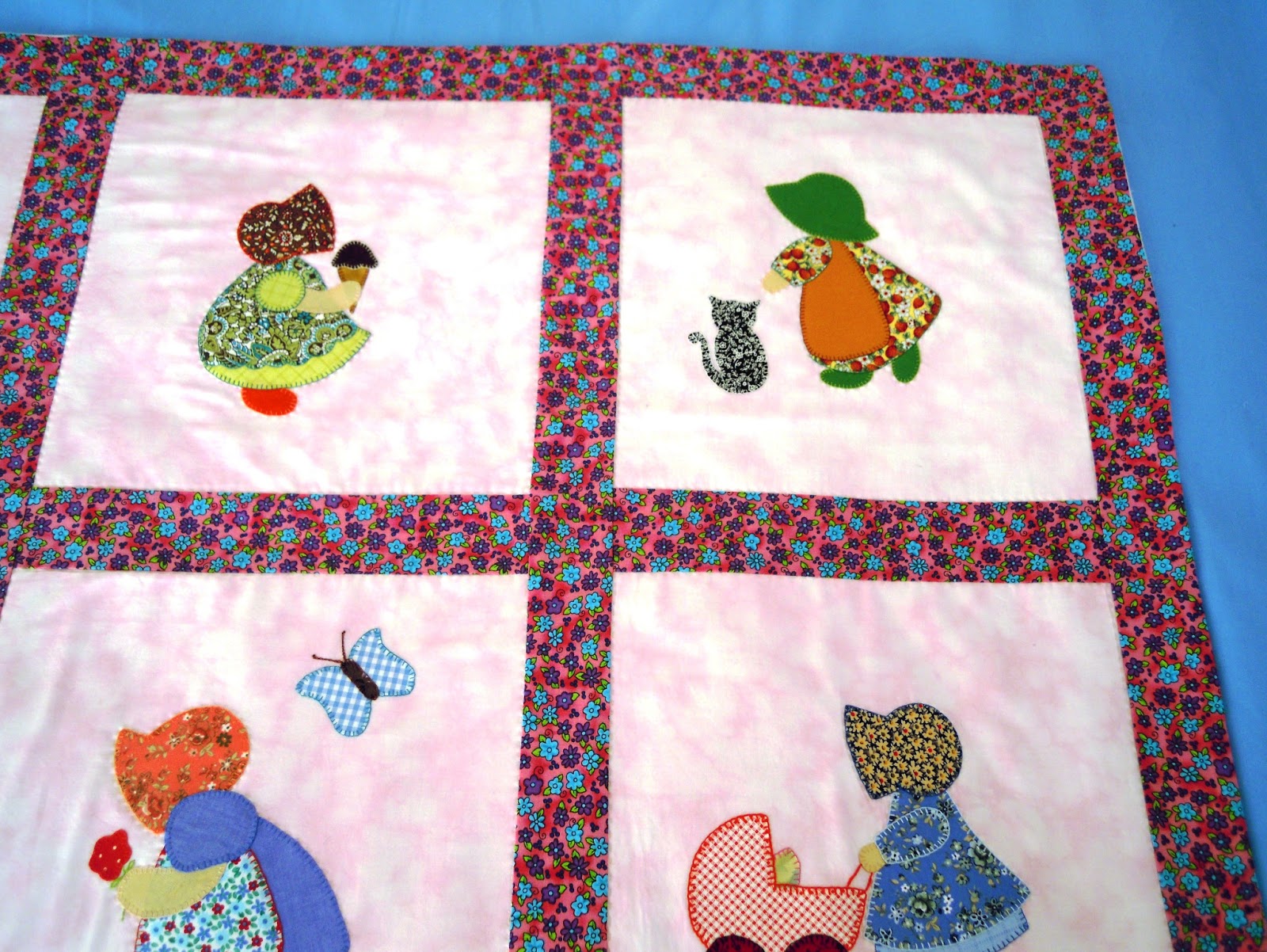 Issabela: Mantita Patchwork para Noa