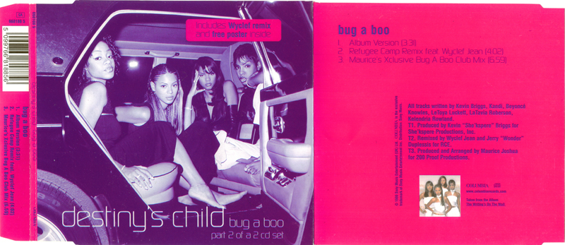 Promo, Import, Retail CD Singles & Albums: Destiny's Child - Bug-A-Boo ...