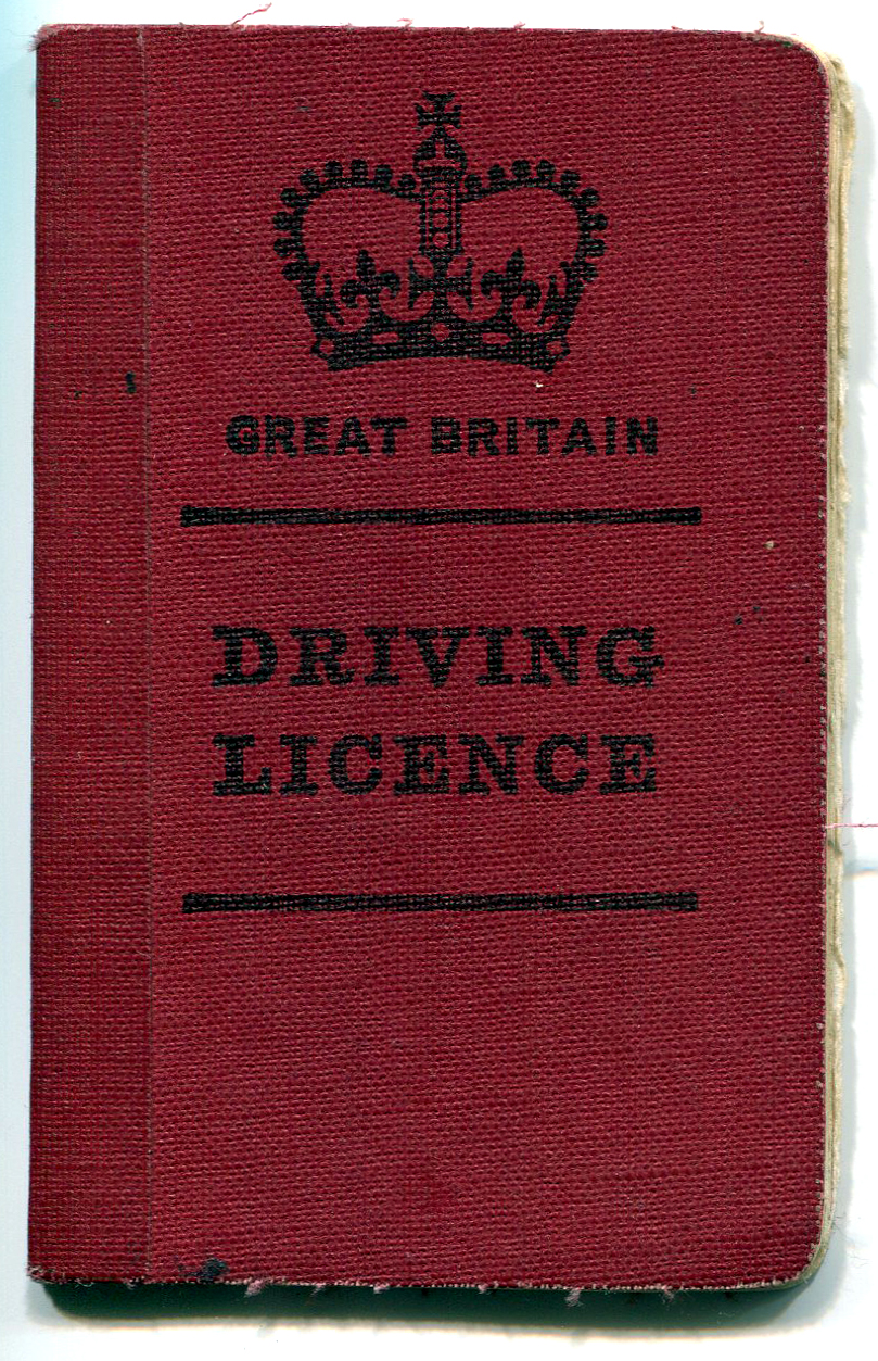 Jamie Smith Design: Vintage Driving Licence