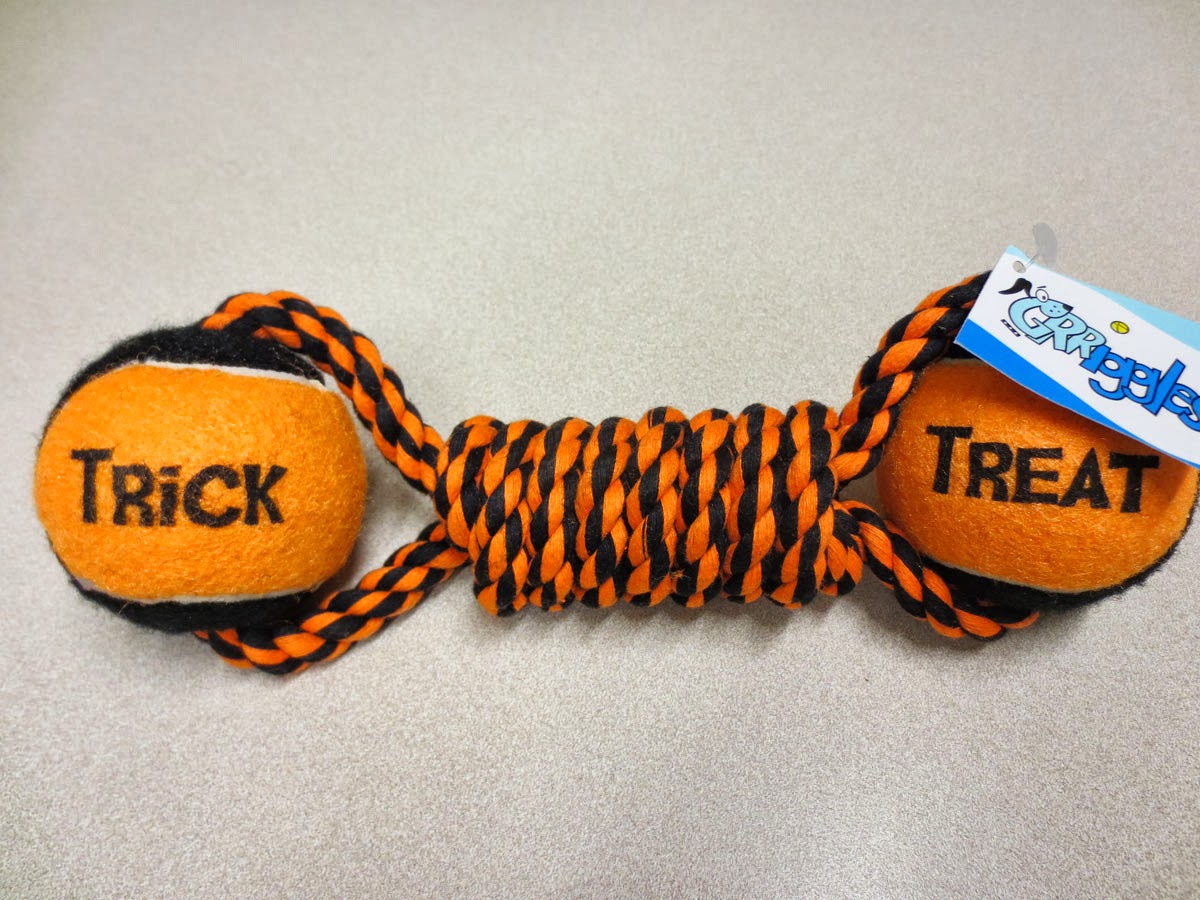 Shiba Inu Saki's Dog Toy Reviews: Grriggles Trick or Treat Halloween ...