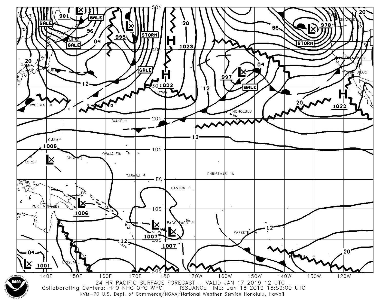 David Burch Navigation Blog: Southern Hemisphere Weather Maps by Email